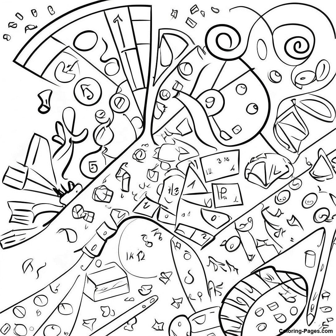 5th Grade Math Workpages Coloring Page | Coloring-Pages.com
