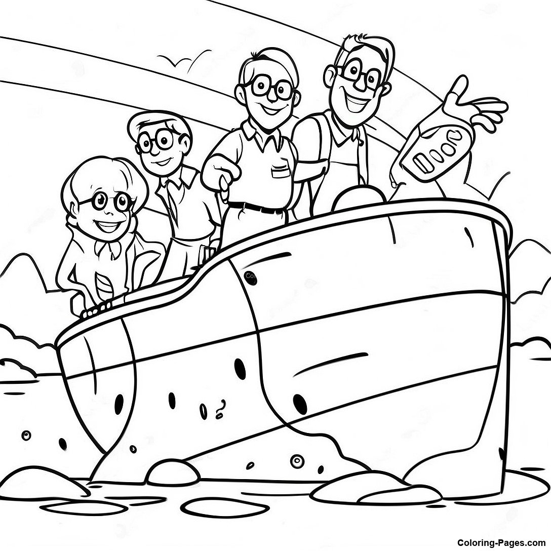 Adventures In Odyssey Coloring Page | Coloring-Pages.com