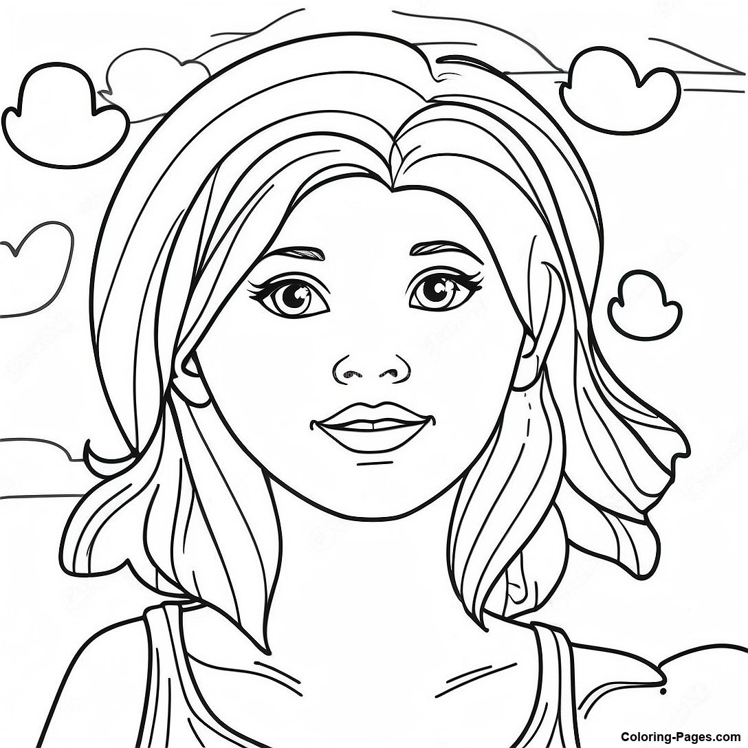 Amazingly Active April Coloring Page | Coloring-Pages.com