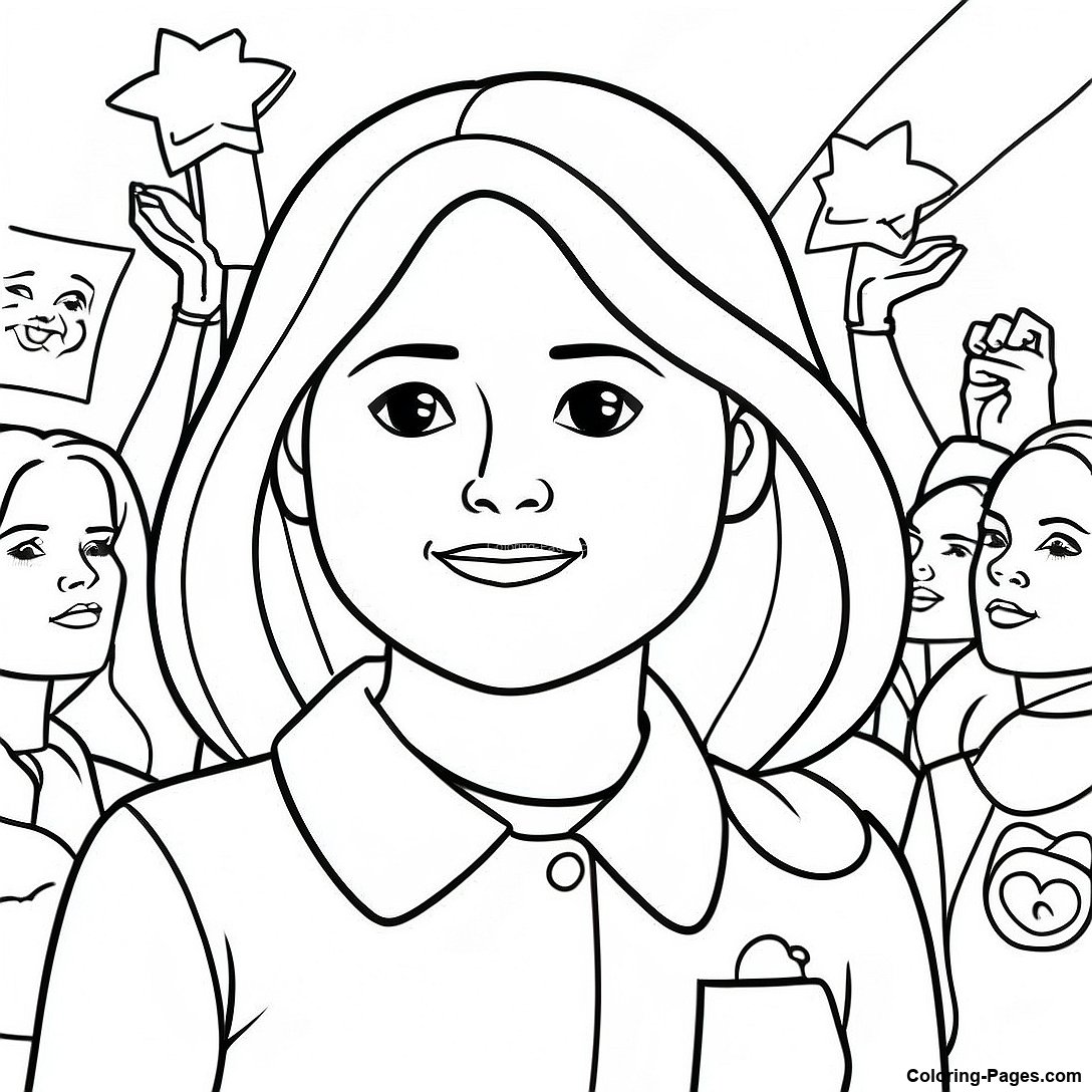 Brave Women Activists Coloring Page | Coloring-Pages.com