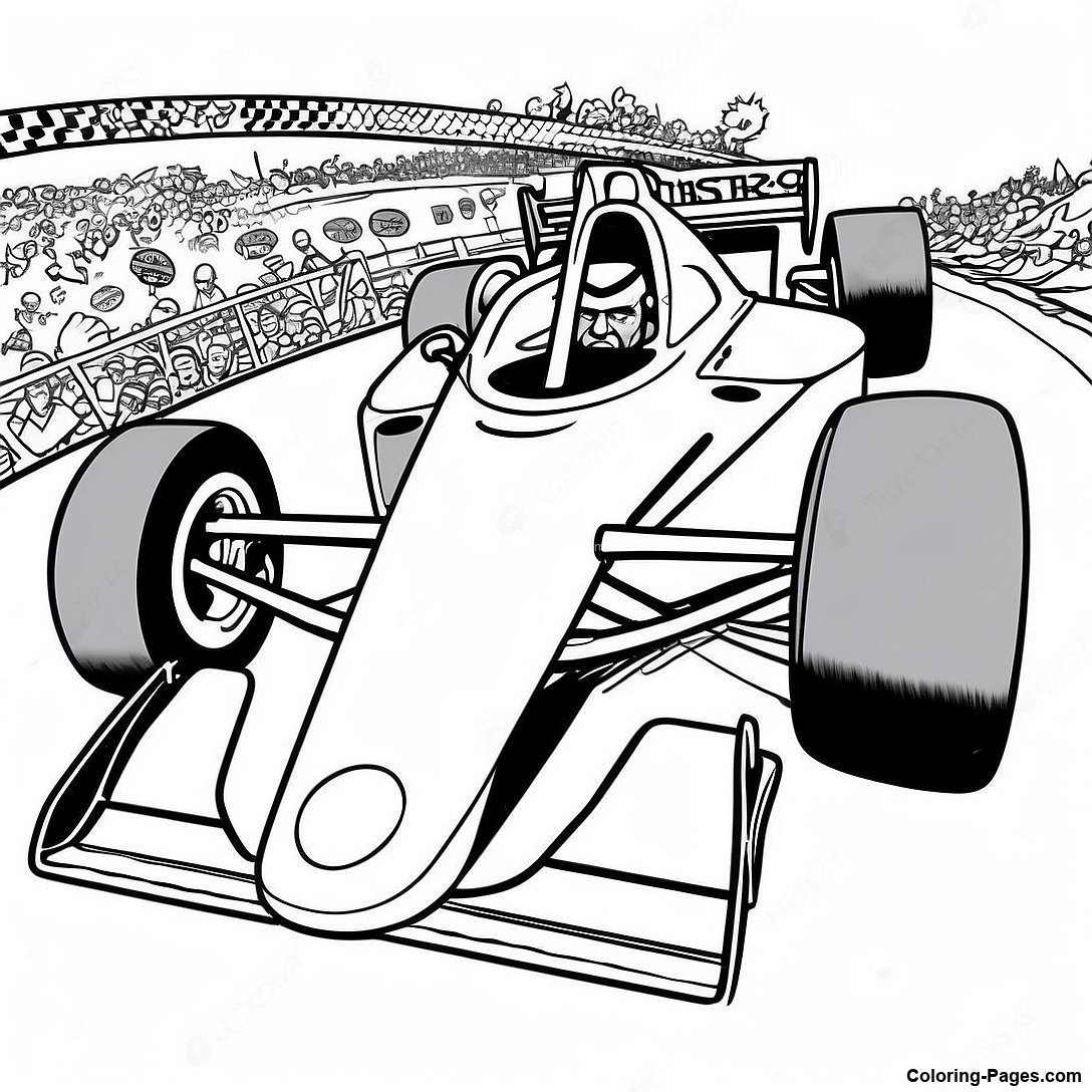 Brian O'conner Racing Coloring Page | Coloring-Pages.com