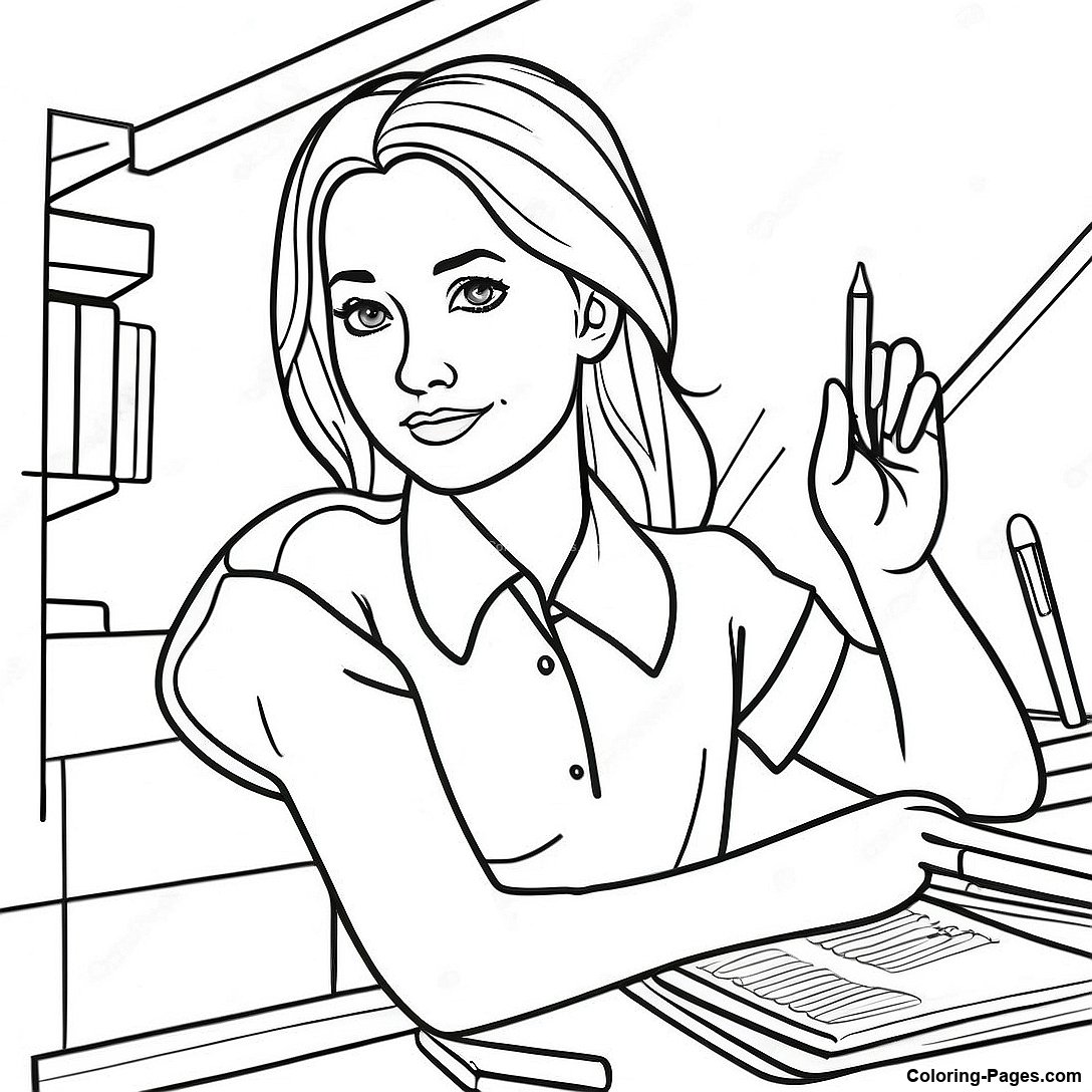 Caitlin Clark In Action Coloring Page | Coloring-Pages.com