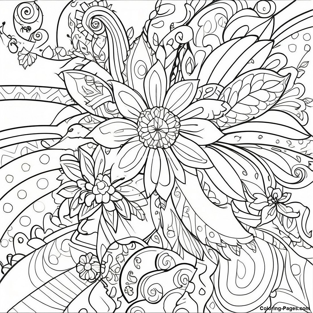 Creative Coloring Page Design Tips Coloring Page | Coloring-Pages.com