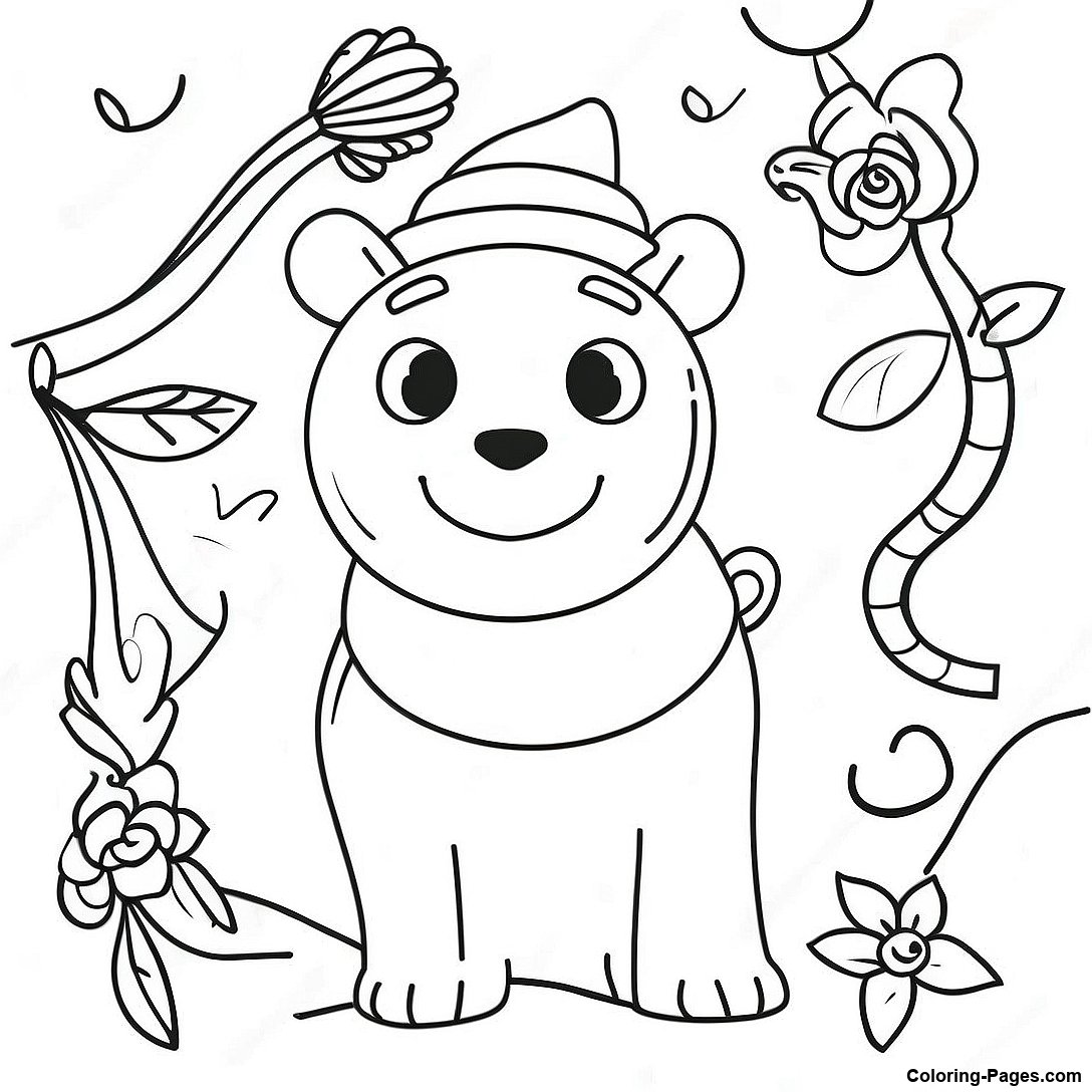 Diverse Abilities Coloring Page | Coloring-Pages.com