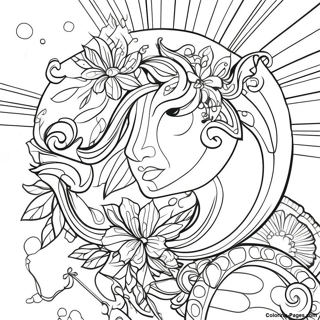 Dynamic Super Silver Coloring Page | Coloring-Pages.com