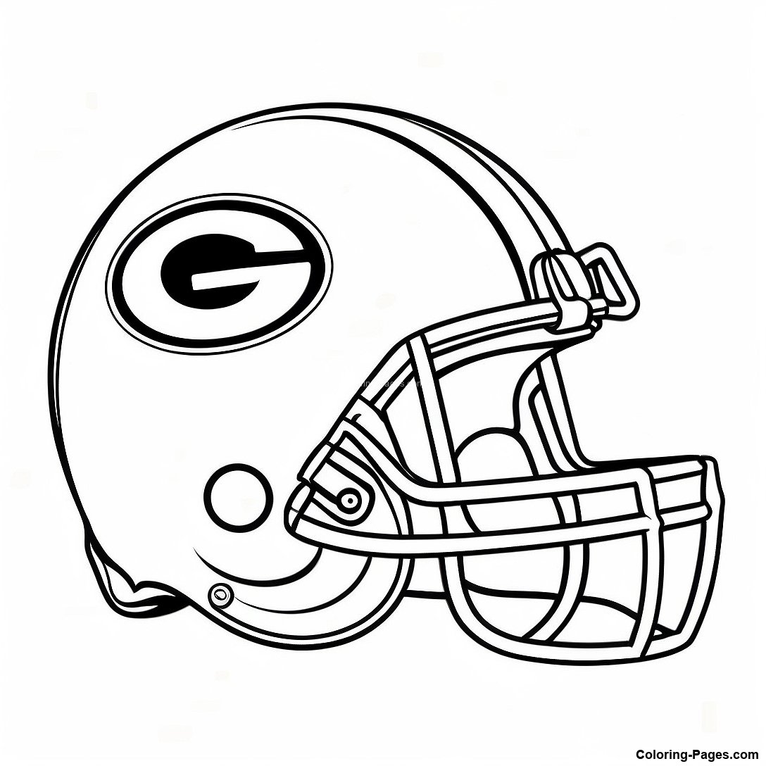 Green Bay Packers Logo Coloring Page | Coloring-Pages.com