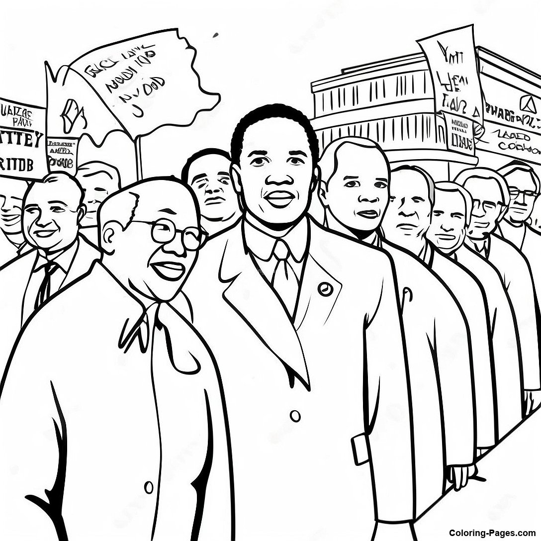 Equal Rights Coloring Page Coloring Coloring Pages