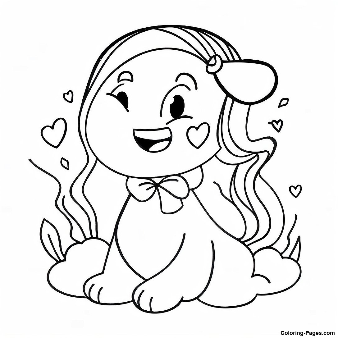 I Miss You Coloring Page | Coloring-Pages.com