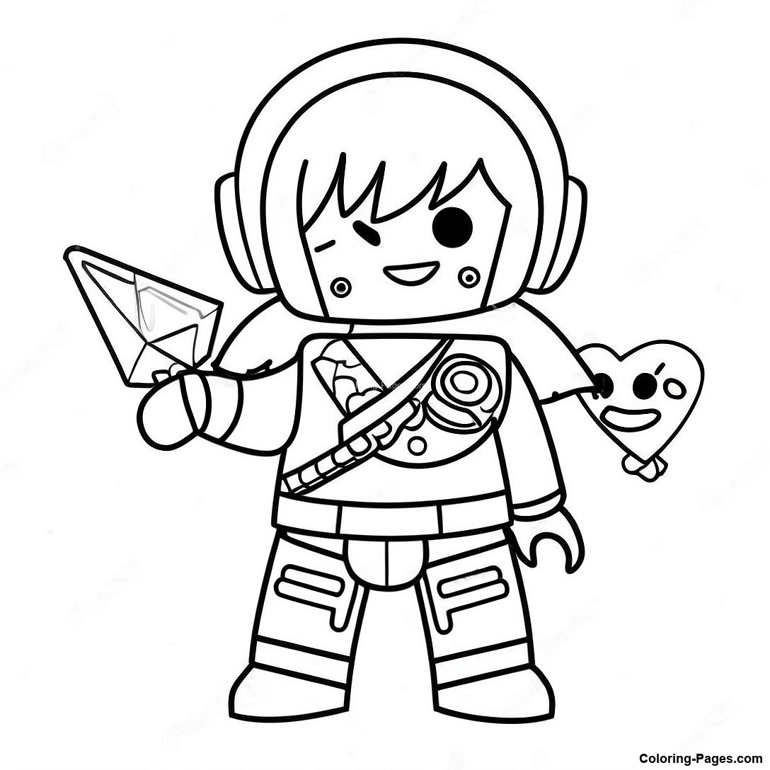 Roblox For Girls Coloring Page | Coloring-Pages.com