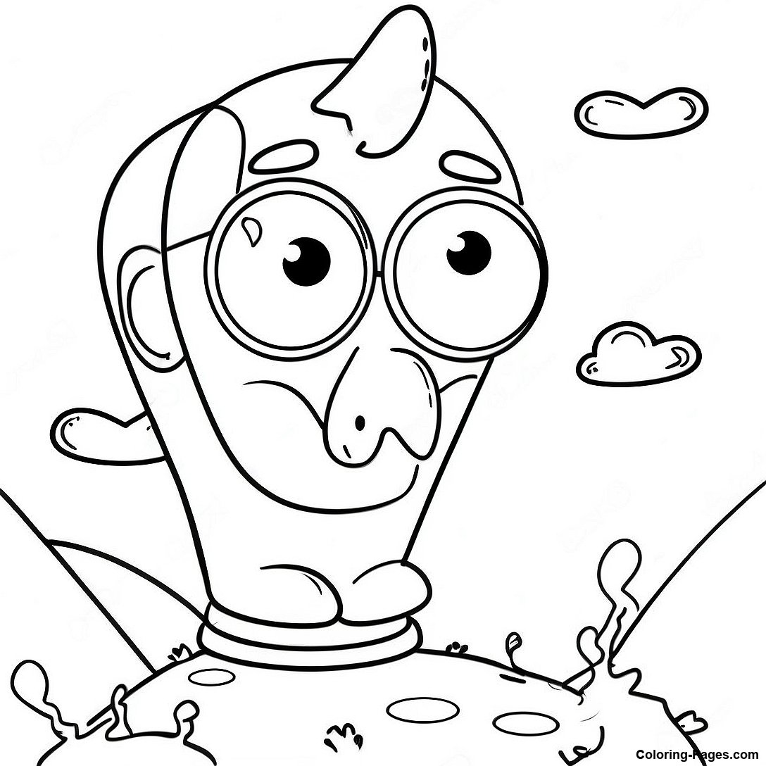 Silly Coloring Page | Coloring-Pages.com
