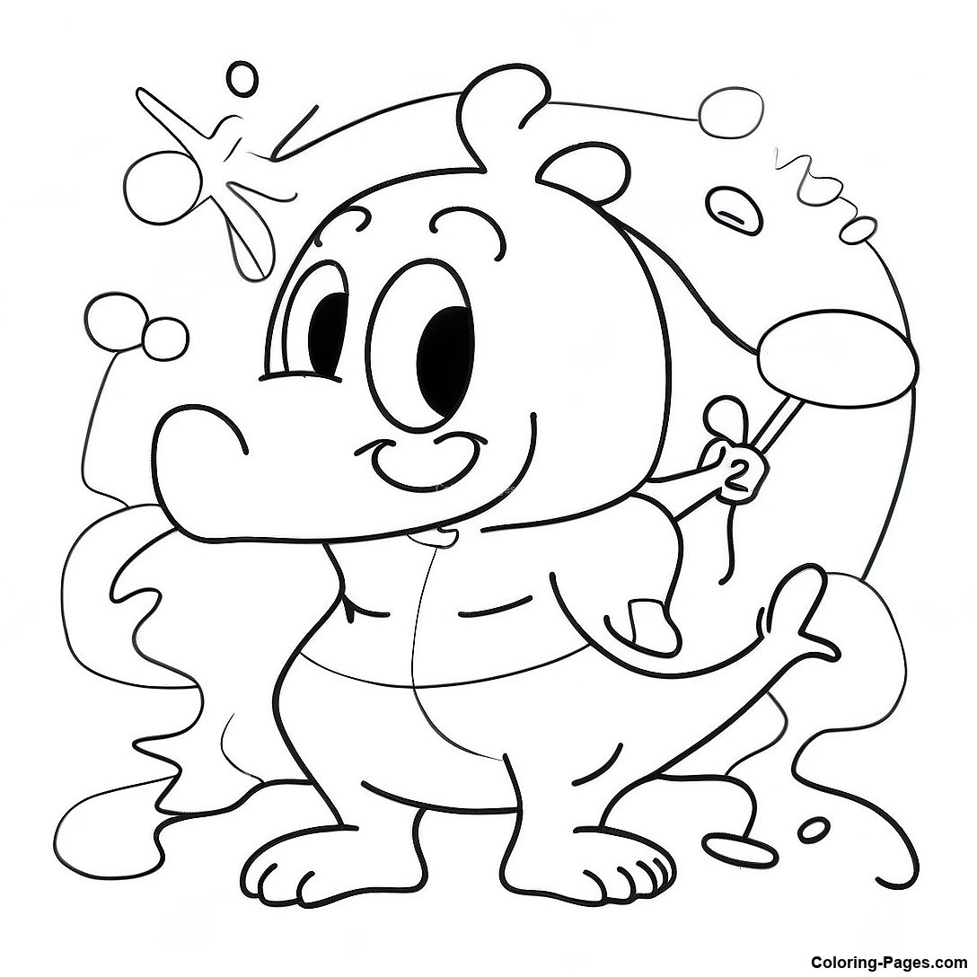 Silly Coloring Page | Coloring-Pages.com