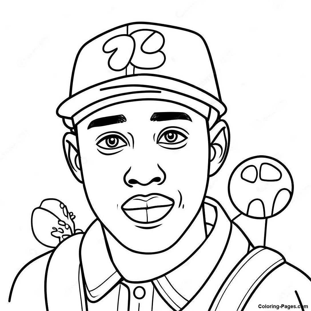 Tyler The Creator Coloring Page | Coloring-Pages.com
