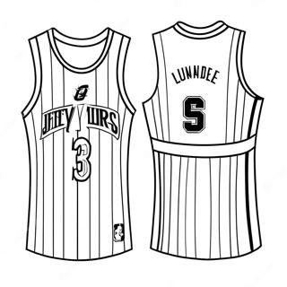 March Madness Basketball Coloring Page | Coloring-Pages.com