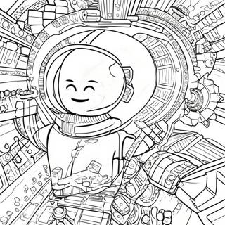 Lego Dreamzzz Space Exploration Coloring Page | Coloring-Pages.com